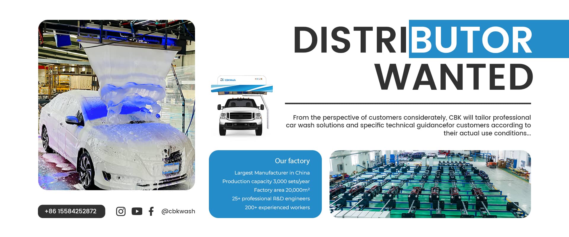 Car Wash Machine, Touchless Car Washing Equipment - CBK Carwash